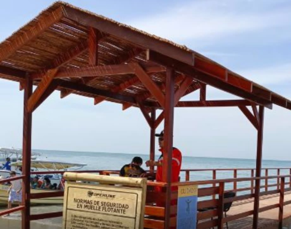 Nuevo muelle flotante en El Rodadero mejora seguridad y comodidad para ...